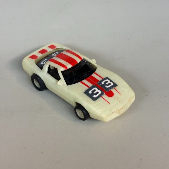 Tyco | Toys | Tyco 83 Nite Glow Corvette Ho Slot Car Glow In The Dark ...